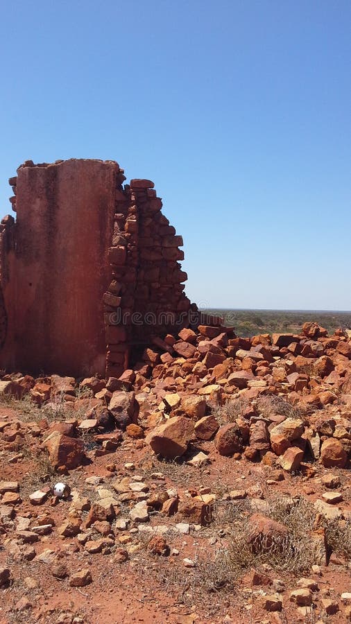 Outback Australia stock photo. Image of bricks, outback - 125832376