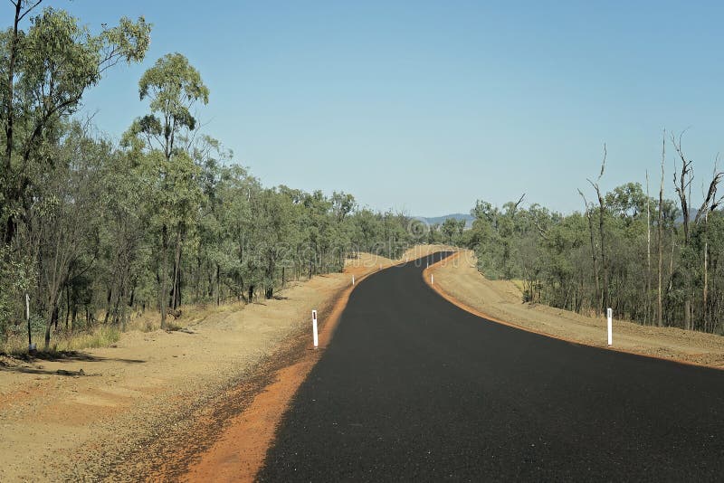 An Outback Highway stock photo. Image of outback, asphalt - 219247080