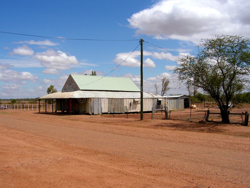 Outback House, Corrugated Iron Stock Image - Image of dust, dundee: 5345509