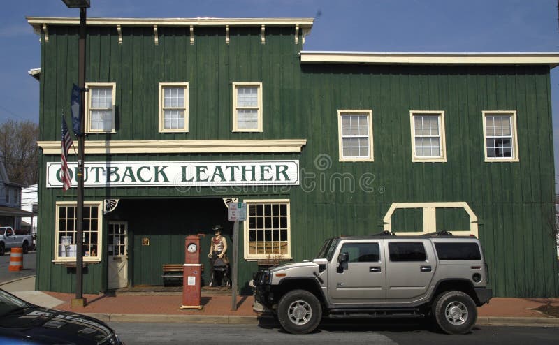 Outback Leather Store in Laurel Editorial Stock Photo - Image of ...