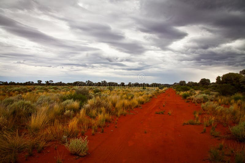 Outback road Australia stock image. Image of remote, desert - 6841141