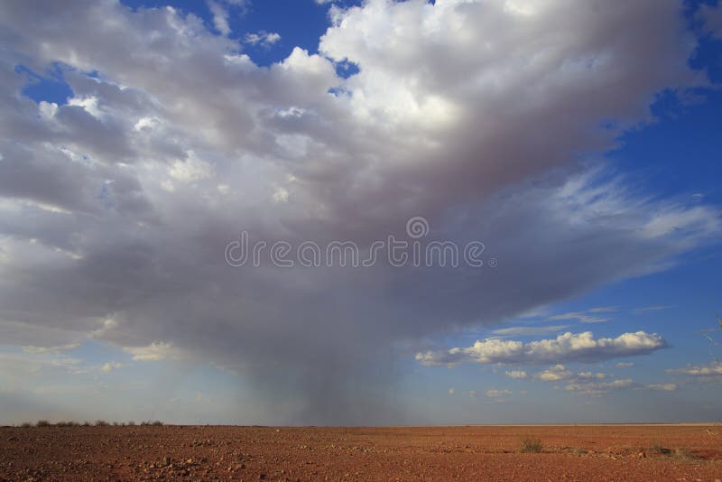 Outback storm clouds stock image. Image of weather, cloud - 129964591