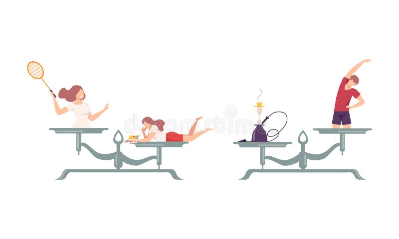 Scales Good Bad Stock Illustrations – 149 Scales Good Bad Stock ...