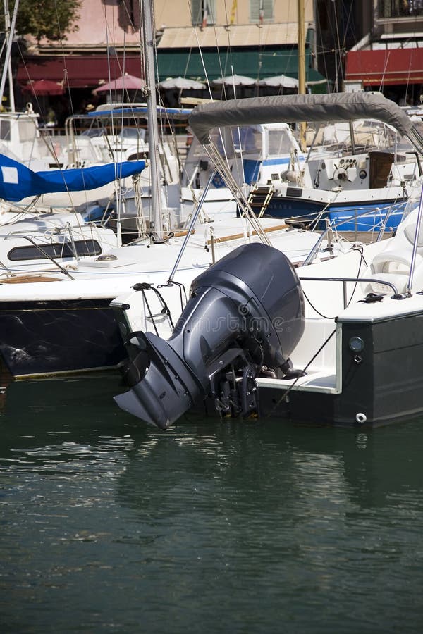 Outboard engine stock photo. Image of motorboat, propellers - 11230536