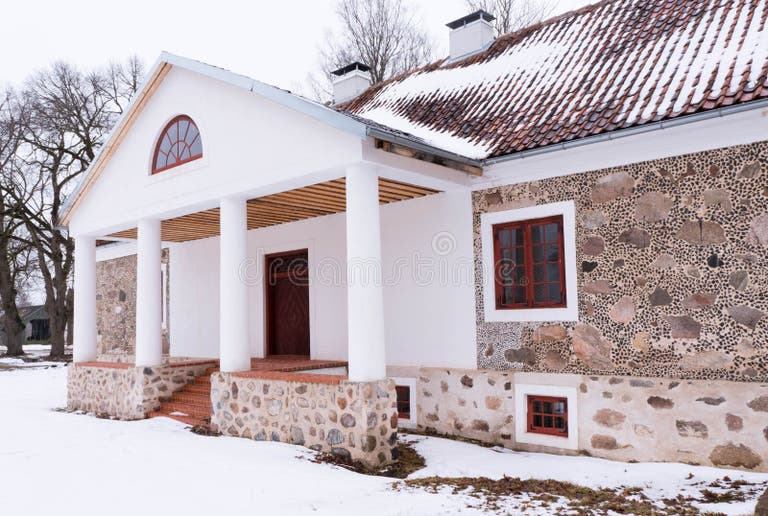 Outbuilding of old castle stock photo. Image of outdoors - 88495836