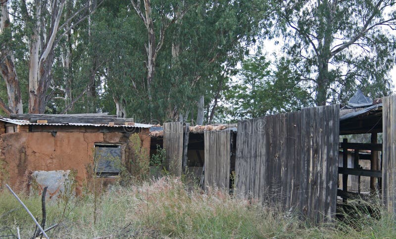 Rural outbuildings stock image. Image of leaves, rustic - 101851867
