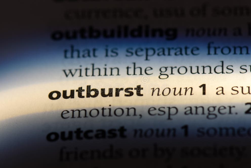 Outburst stock image. Image of closeup, book, outburst - 126547657