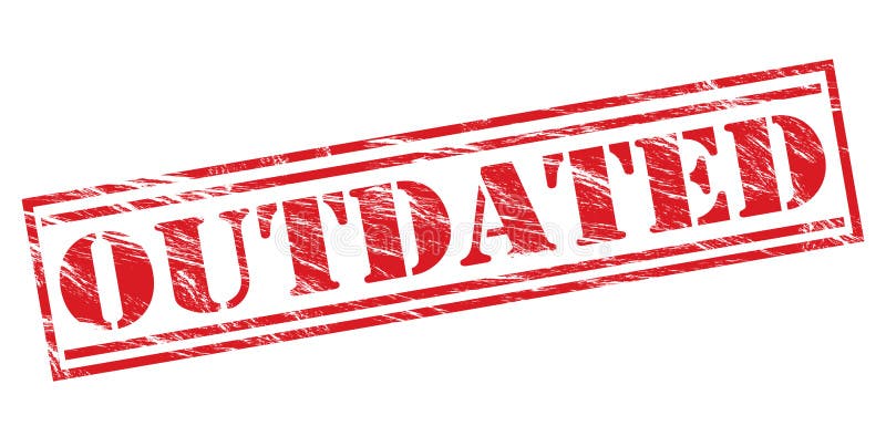 Outdated red stamp stock illustration. Illustration of watermark ...