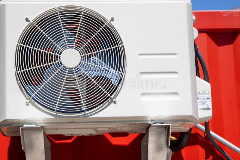 Outdoor AC Unit stock photo. Image of outdoor, weather - 287206604
