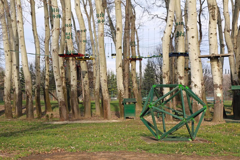 Outdoor Adventure Park stock image. Image of sport, outdoor - 85774879