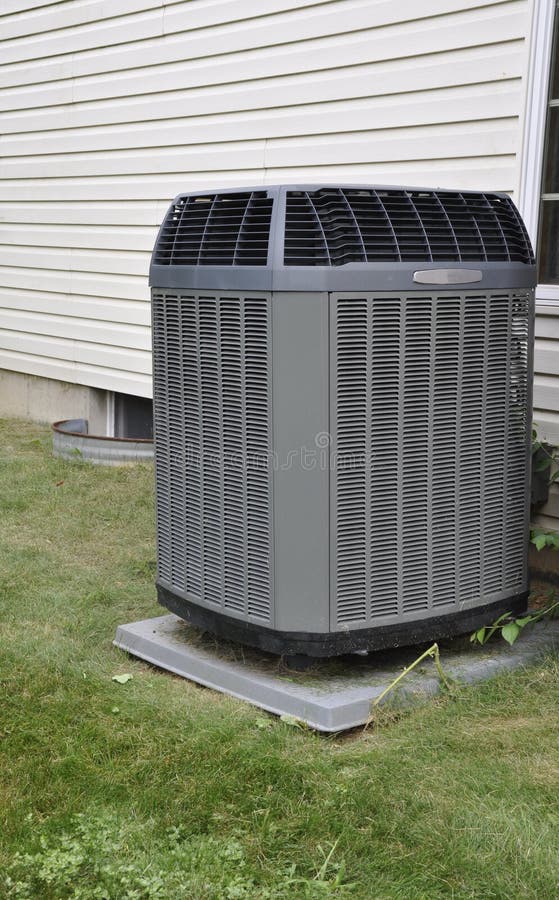 Outdoor Air Conditioner Unit Stock Image - Image of industrial ...