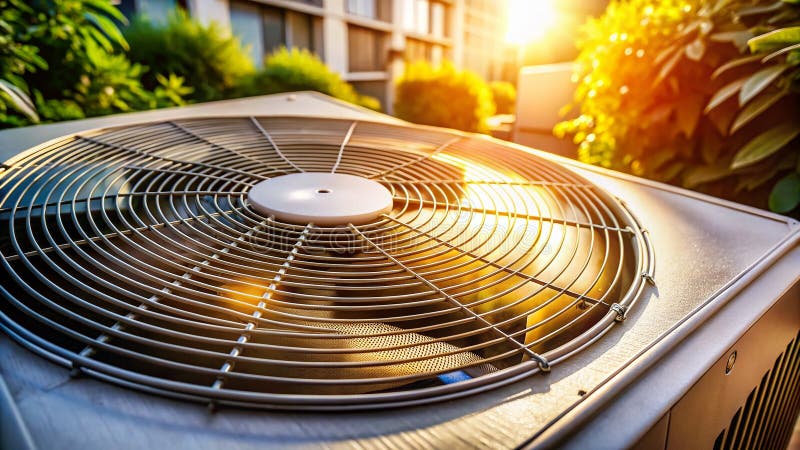 Outdoor Air Conditioner Unit Closeup Understanding the Cooling Systems ...