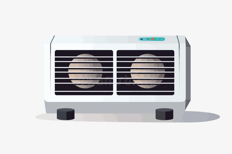 Outdoor Air Conditioner Vector Flat Isolated Vector Style Illustration ...