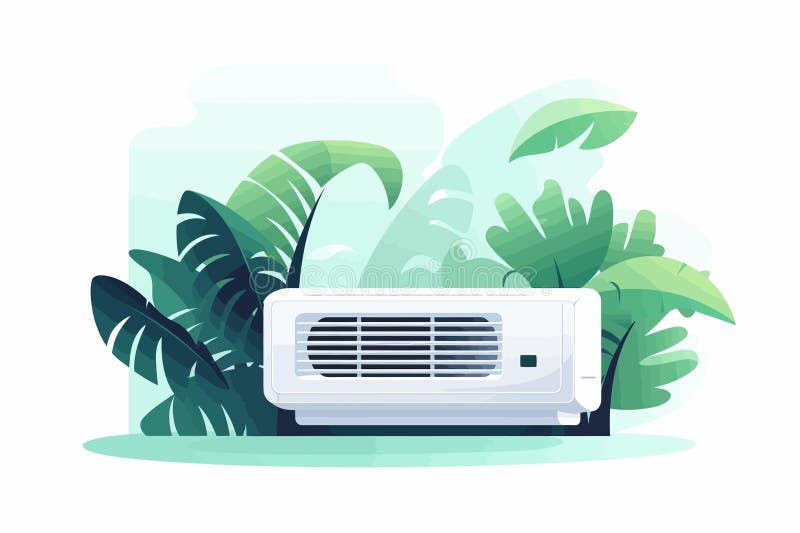 Outdoor Air Conditioner Vector Flat Isolated Vector Style Illustration ...