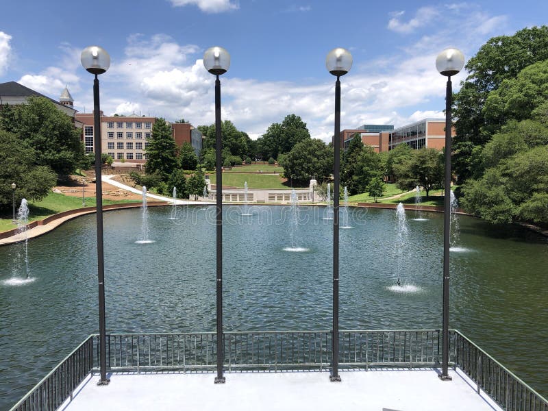 Outdoor Amphitheater on Campus of Clemson University Editorial Image ...