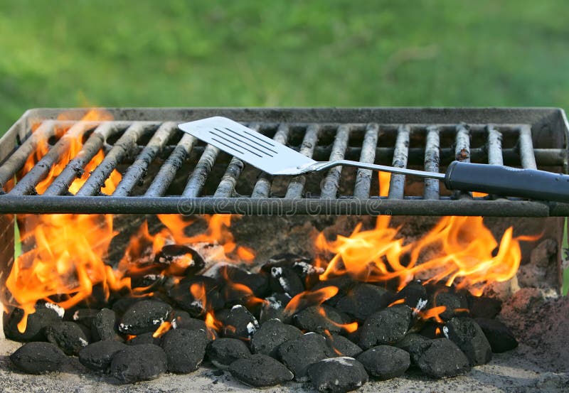 Outdoor bbq pit stock image. Image of cook, smoke, barbeque - 13220795