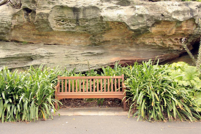 Outdoor bench stock image. Image of outdoors, grass, lawn - 36550257