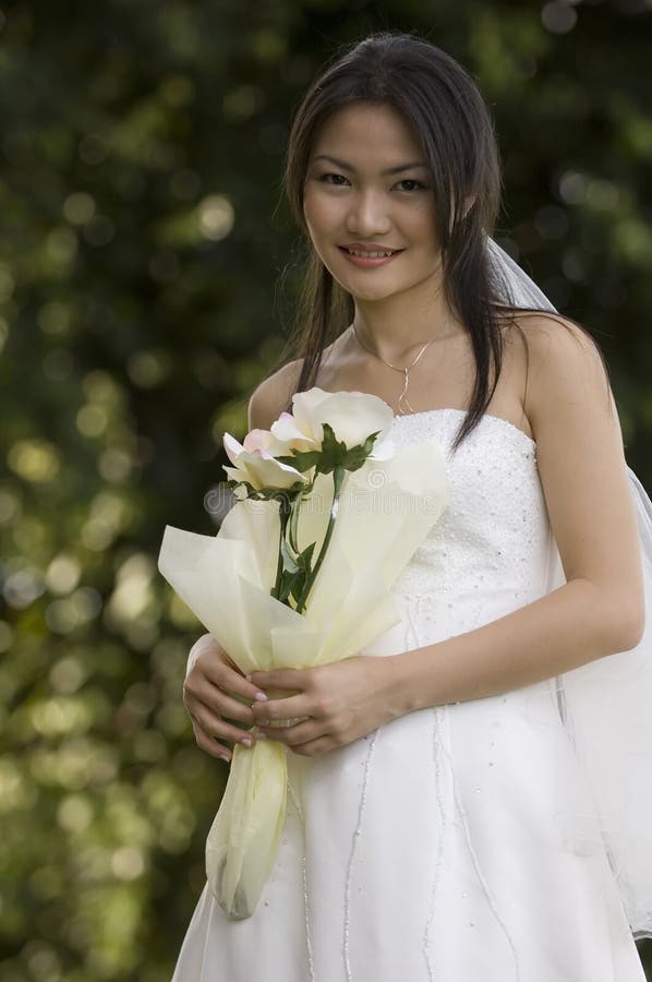 Asian Bride 3 stock photo. Image of asian, woman, wedding - 220484