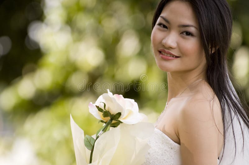 Outdoor Bride 4 stock photo. Image of female, beautiful - 222504
