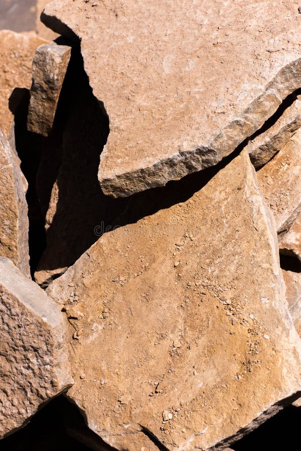 Outdoor Building Materials: Stone Pavers Stock Photo - Image of ...