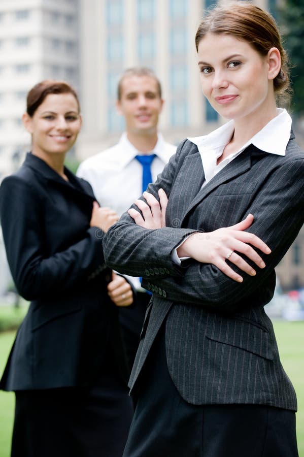 Outdoor Business stock image. Image of executives, good - 4814301