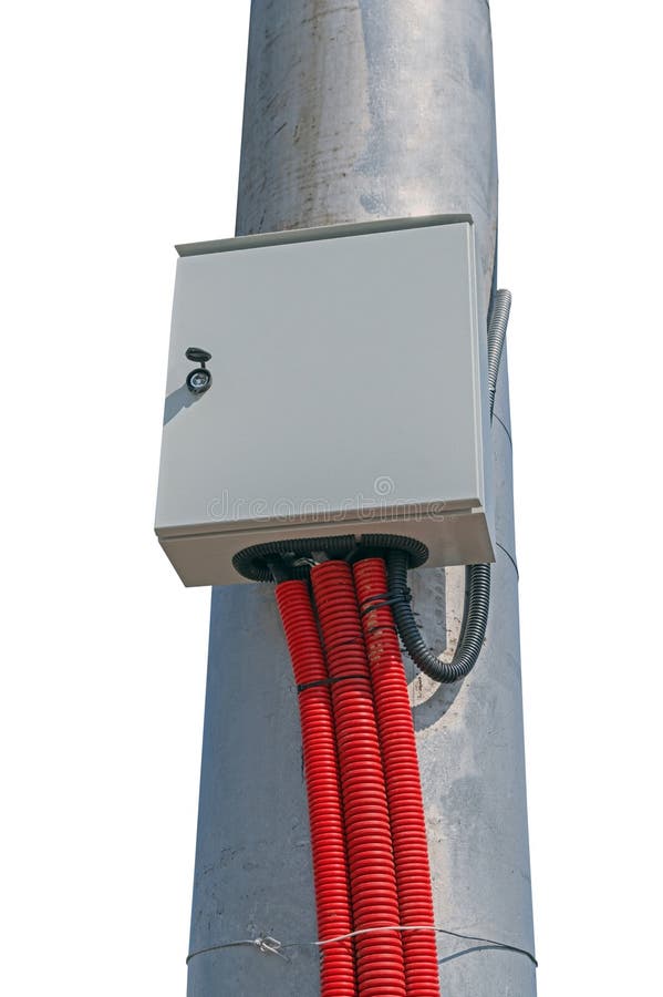 Outdoor Cabinet for Electrical Equipment Stock Image - Image of ...