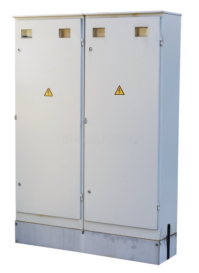 Outdoor Cabinet for Electrical Equipment Stock Image - Image of ...