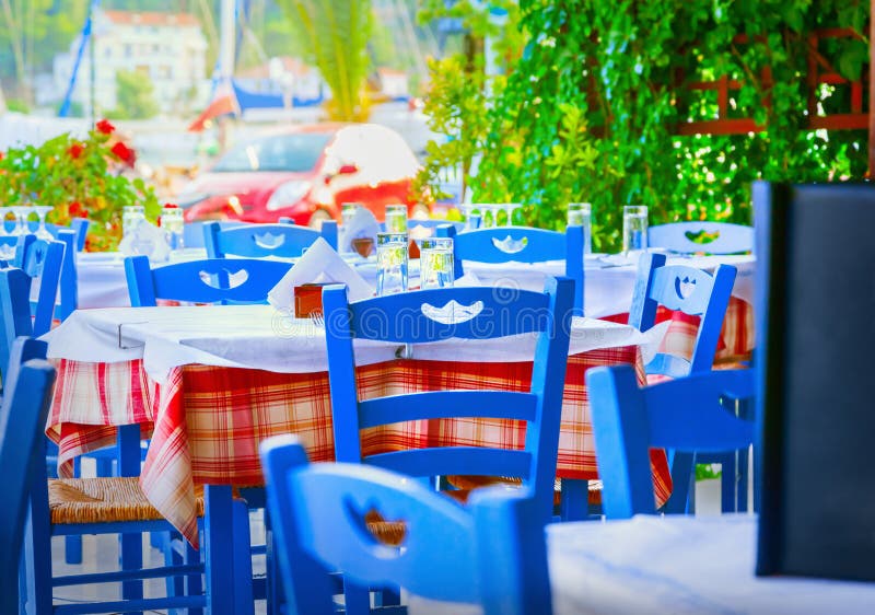 Outdoor cafe stock photo. Image of flower, cafe, cafeteria - 59276862