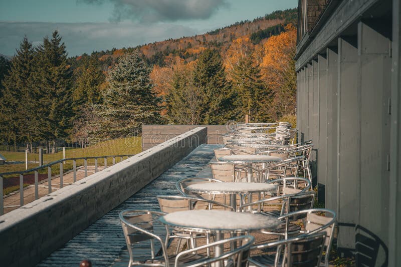 Outdoor cafe terrace stock photo. Image of terrace, restaurants - 311263414