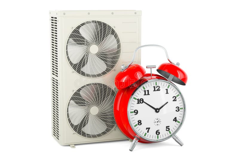 Outdoor Compressor Multi-Zone Unit, Air Conditioner with Alarm Clock ...