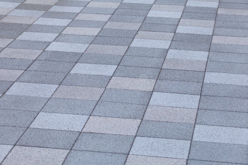 Outdoor Concrete Block Floor Stock Image - Image of brickwork, decor ...