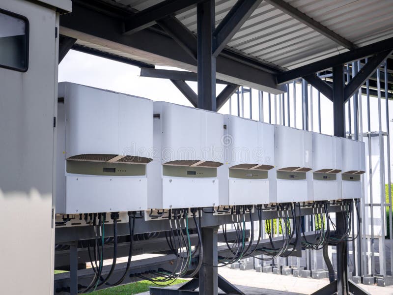 Outdoor Electric Control Box. Circuit Controller Box Stock Photo ...