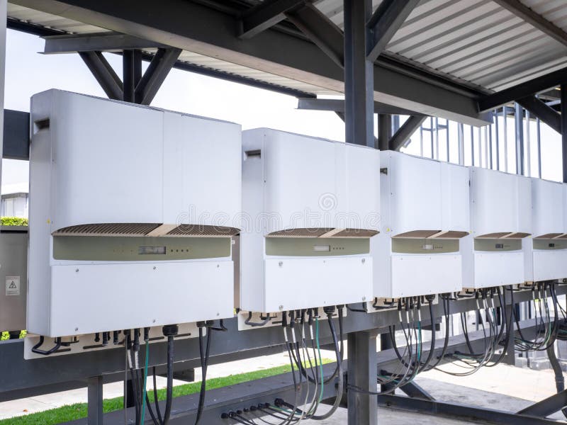 Outdoor Electric Control Box. Circuit Controller Box Stock Image ...