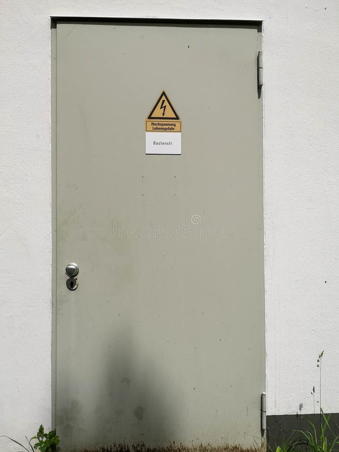 Outdoor Electric Power Plant Building Stock Image - Image of building ...