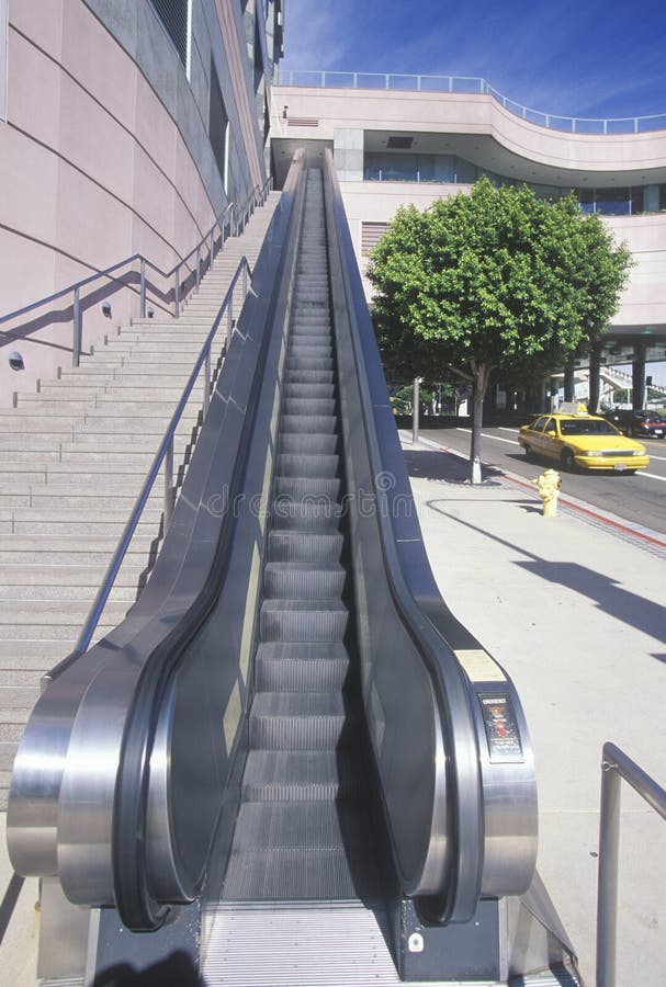 Outdoor Escalator at Front Side of Museum of Siam for Passenger To ...