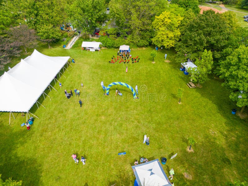 Outdoor event at carnival stock photo. Image of drone - 278746720