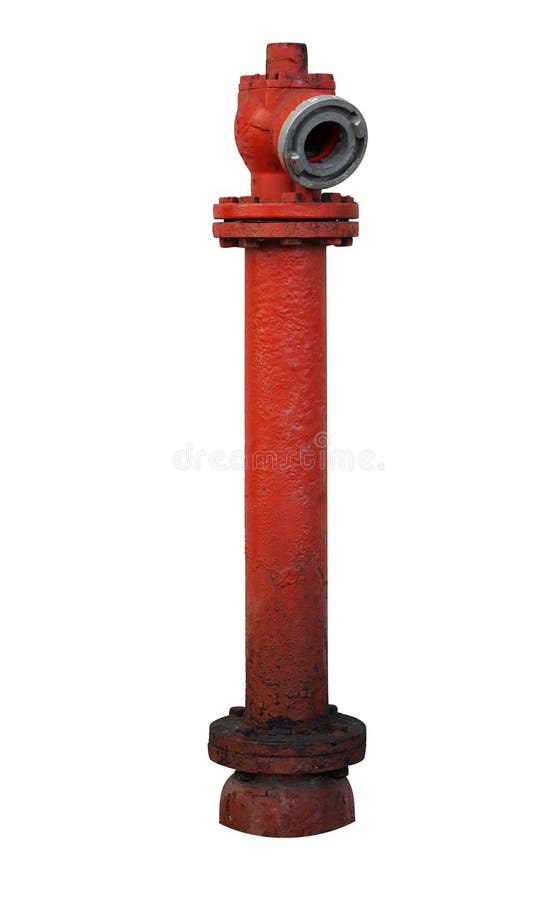 Outdoor Hydrant & Fire Hose Box Stock Image - Image of grey, rescue ...