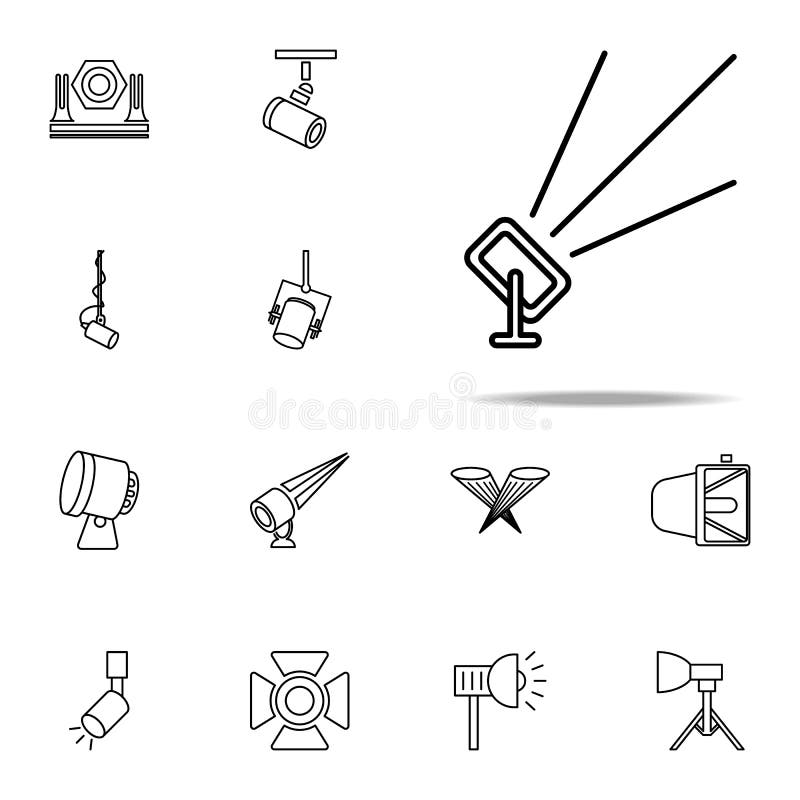 Spotlight Outdoor Stock Illustrations – 2,828 Spotlight Outdoor Stock ...