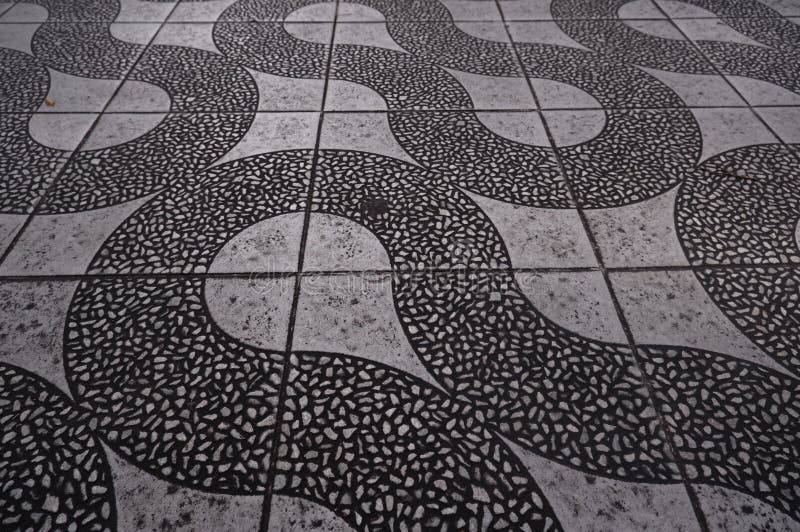 Outdoor Floor Pattern Background Stock Photo - Image of park, metal ...