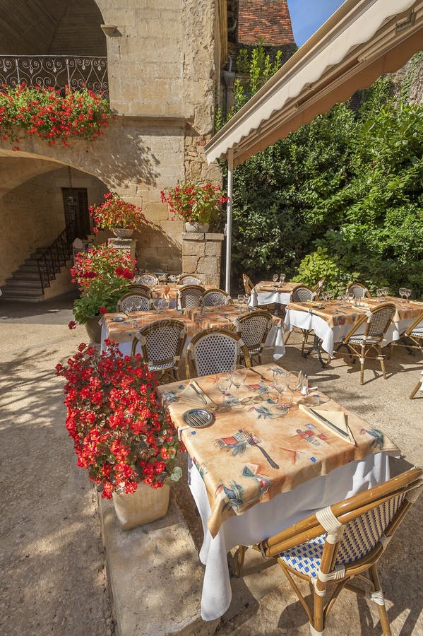 French cafe in Provence stock photo. Image of rosamund - 14209350