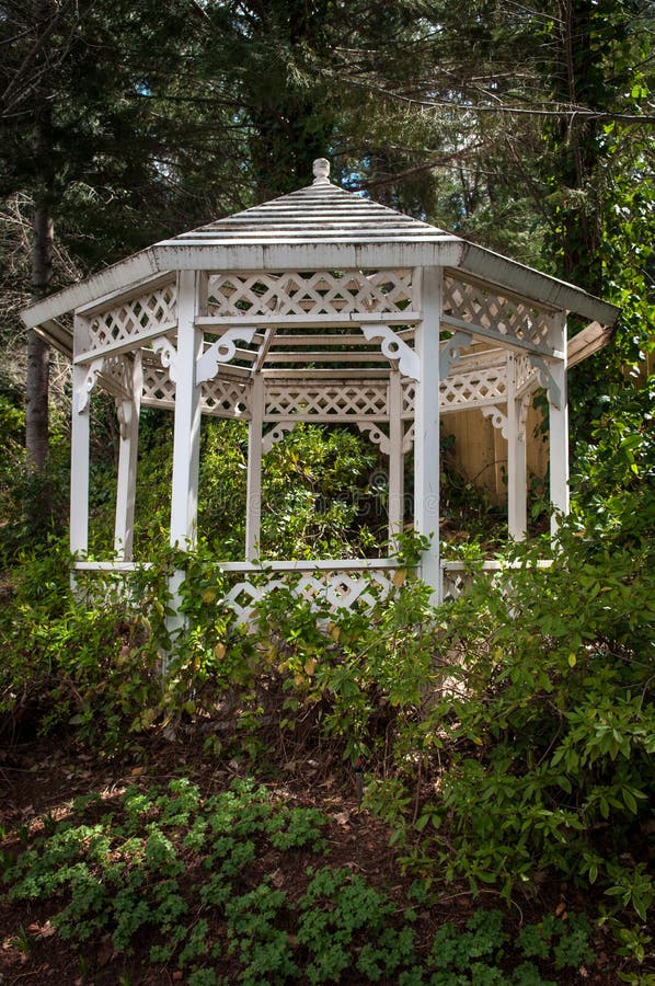 Outdoor Gazebo stock photo. Image of home, park, tree - 34357526