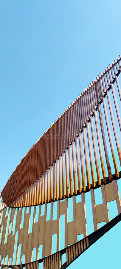 Outdoor Geometric Shape Abstract Pattern Design Install on Steel ...