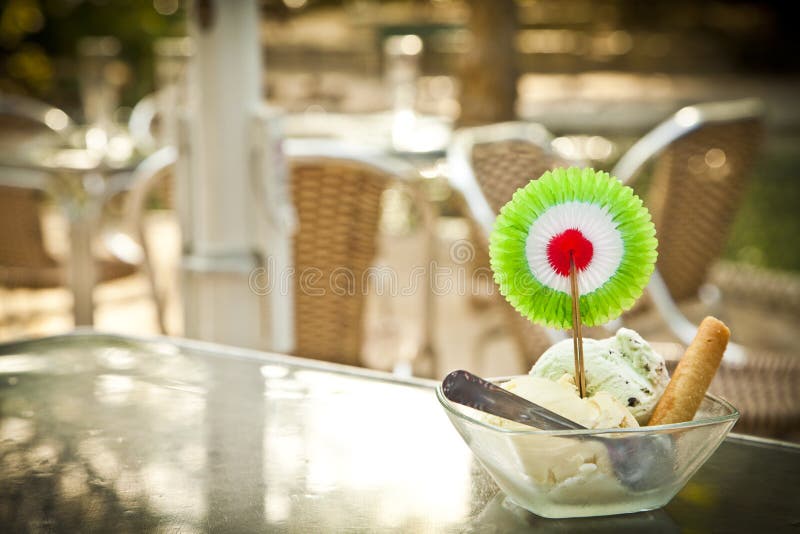 Outdoor Ice Cream stock image. Image of liesure, french - 17284675