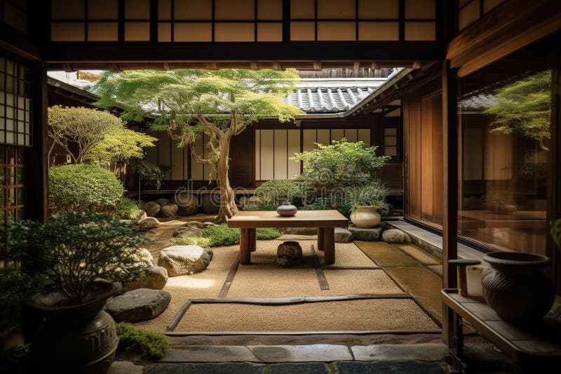 Japanese Patio Stock Illustrations – 1,918 Japanese Patio Stock ...