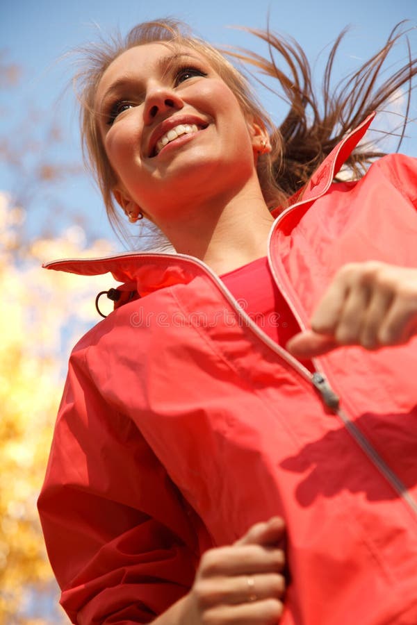 Outdoor jogging stock image. Image of female, outdoors - 32383217
