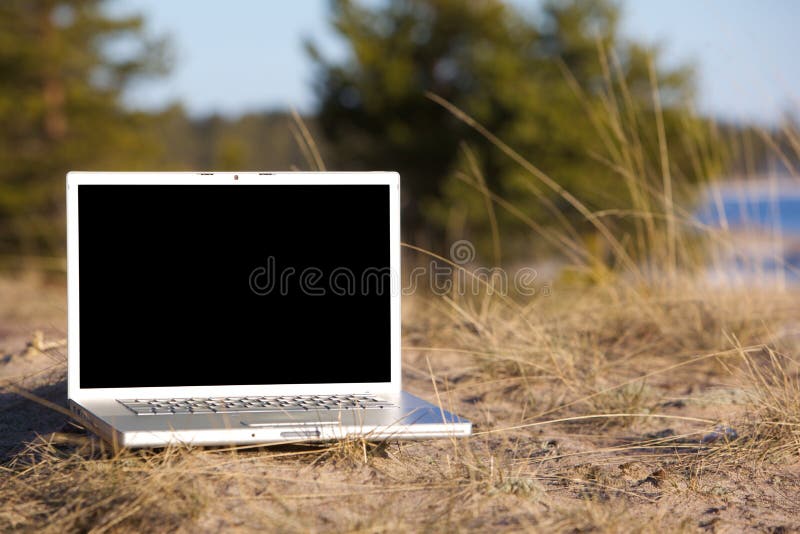 Outdoor Laptop Picture. Image: 9660448