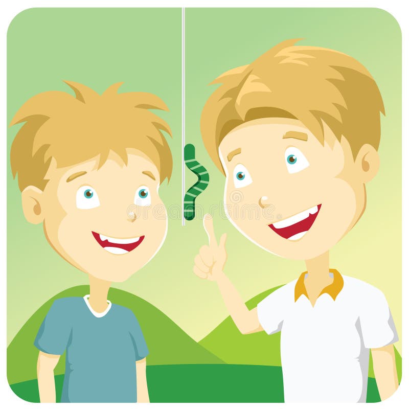 Outdoor learning (vector) stock vector. Illustration of observe - 4967276