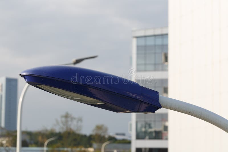 An outdoor LED street lamp stock photo. Image of outdoor - 65908954