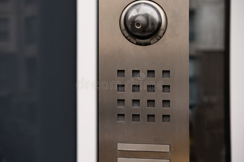 Outdoor Modern Wireless Interphone in Front Office, Intercom To ...