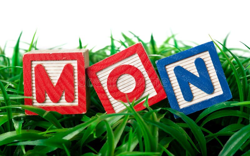 Outdoor Monday stock image. Image of spell, outdoor, learn - 43587087